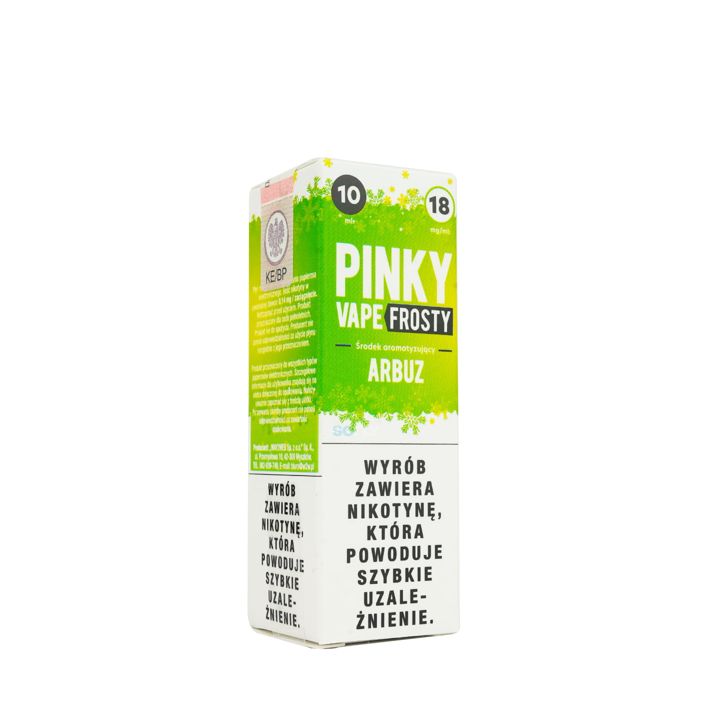 Pinky Vape Frosty 10ml - Arbuz